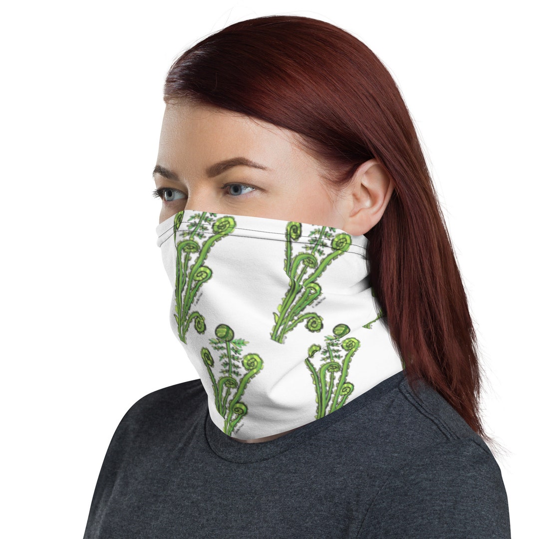 Alaska Fiddlehead Fern Hiking Outdoor Neck Gaiter - Etsy