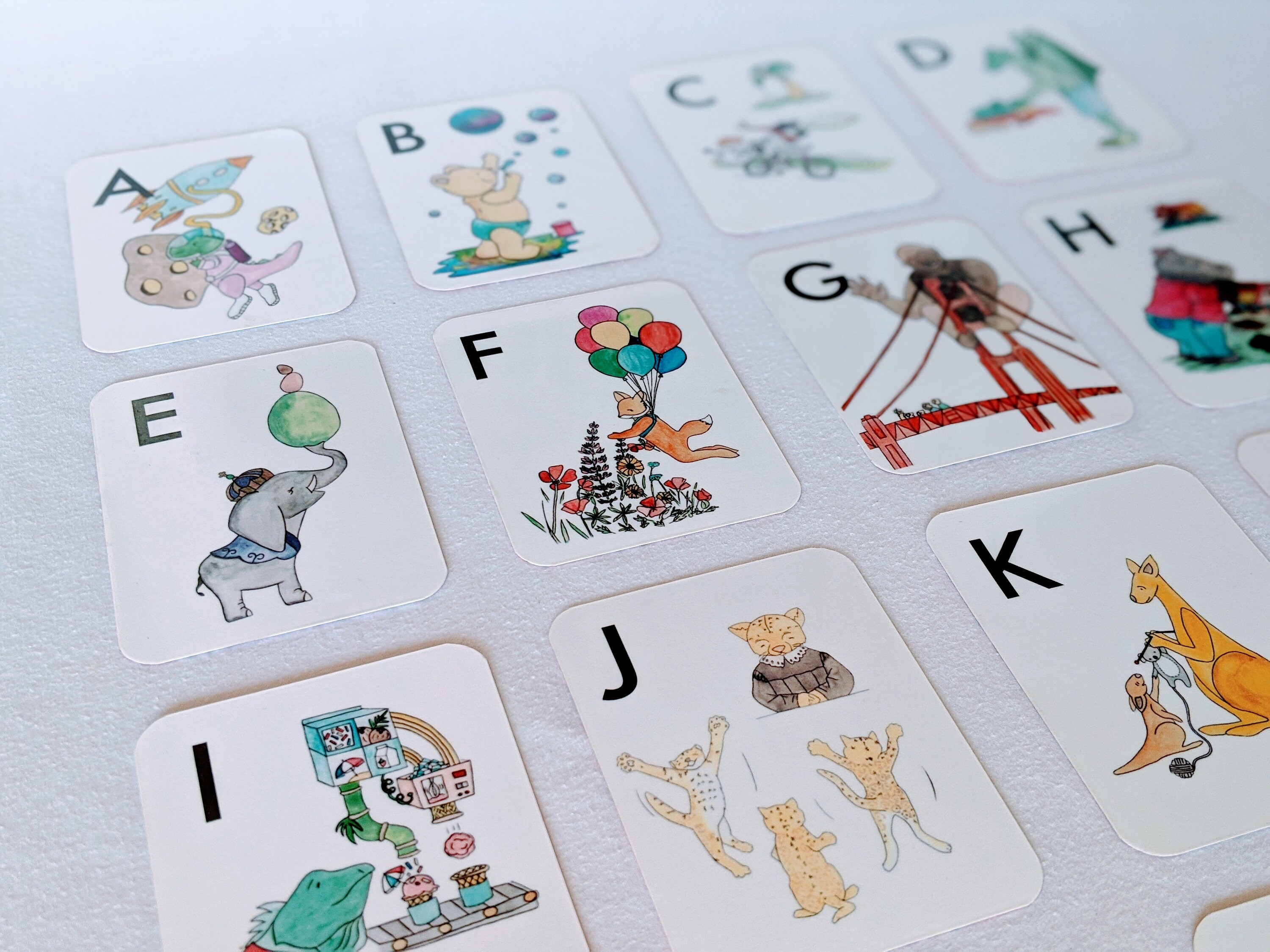 3 Decks of Alliterate!™ | the ABC "karuta" Game From Japan. - Etsy