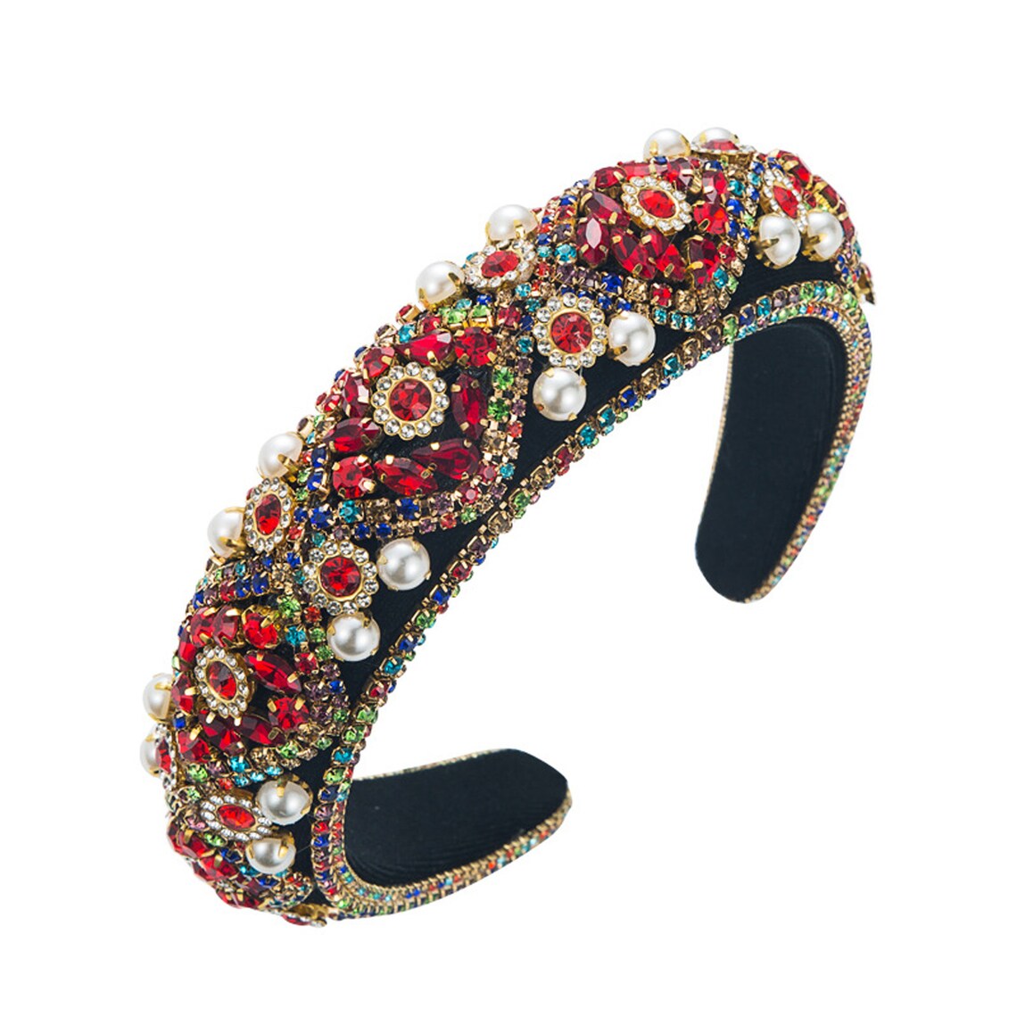 SHIPS NEXT DAY, Baroque Luxury Headband, Headband, Baroque Headband ...