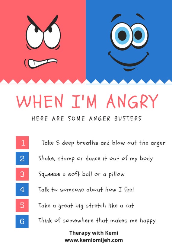 Kids Anger Management Poster 17x22 Laminated — ZoCo, 44% OFF Kids Anger Management Poster 17x22 Laminated — ZoCo, 44% OFF