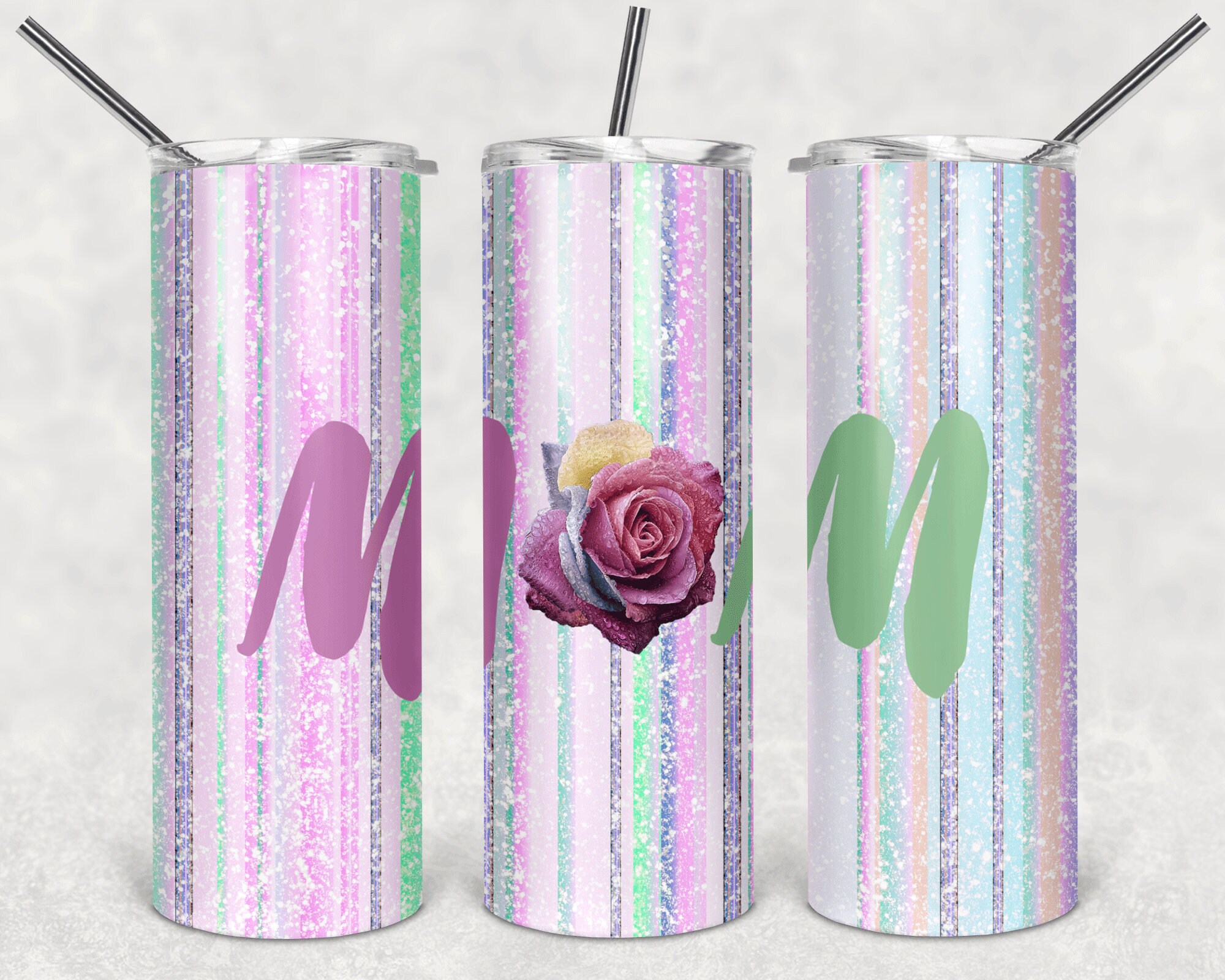 Mom 20 Oz Skinny Tumbler Sublimation Design Digital Download Etsy