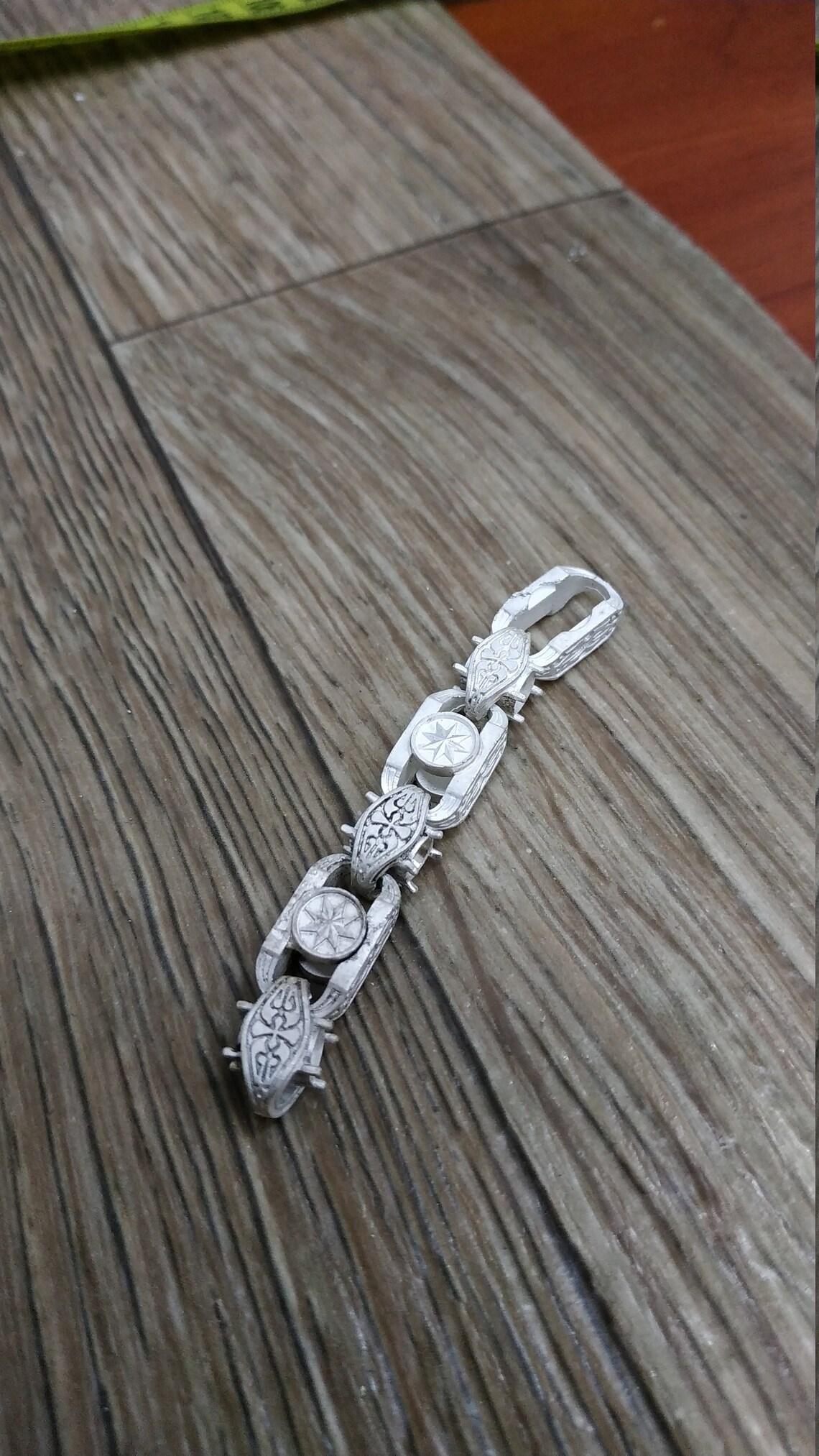 Bracelet Homme Mens Silver Bracelet With Engraving Fortune Loves the ...