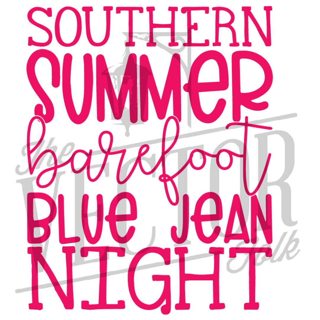Southern Summer SVG File, Cricut Cut Files, Silhouette Cut Files ...