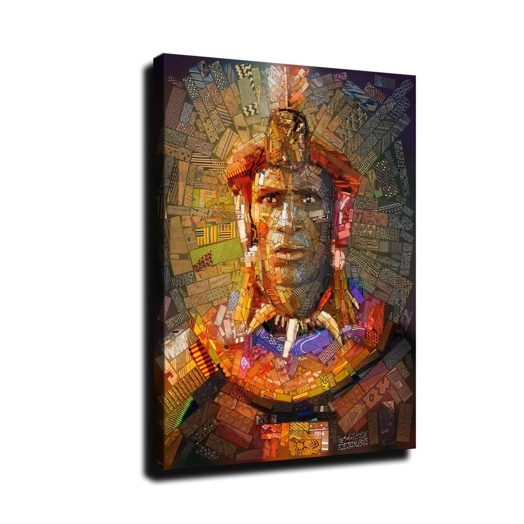 African Wall Art African Warrior New HD print on | Etsy