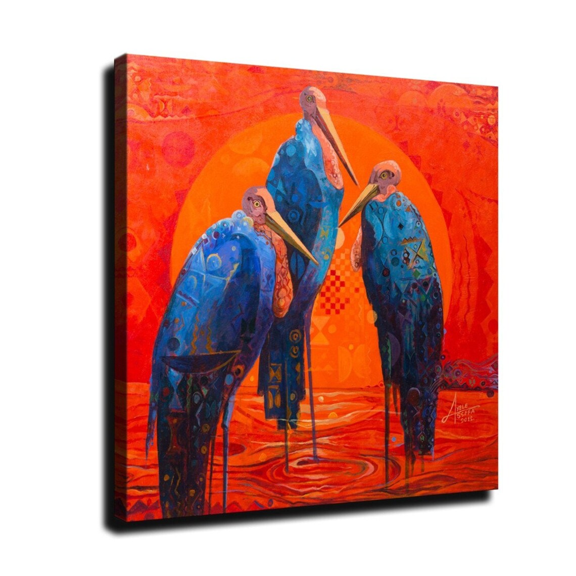 African Canvas Art African Birds New HD print on | Etsy