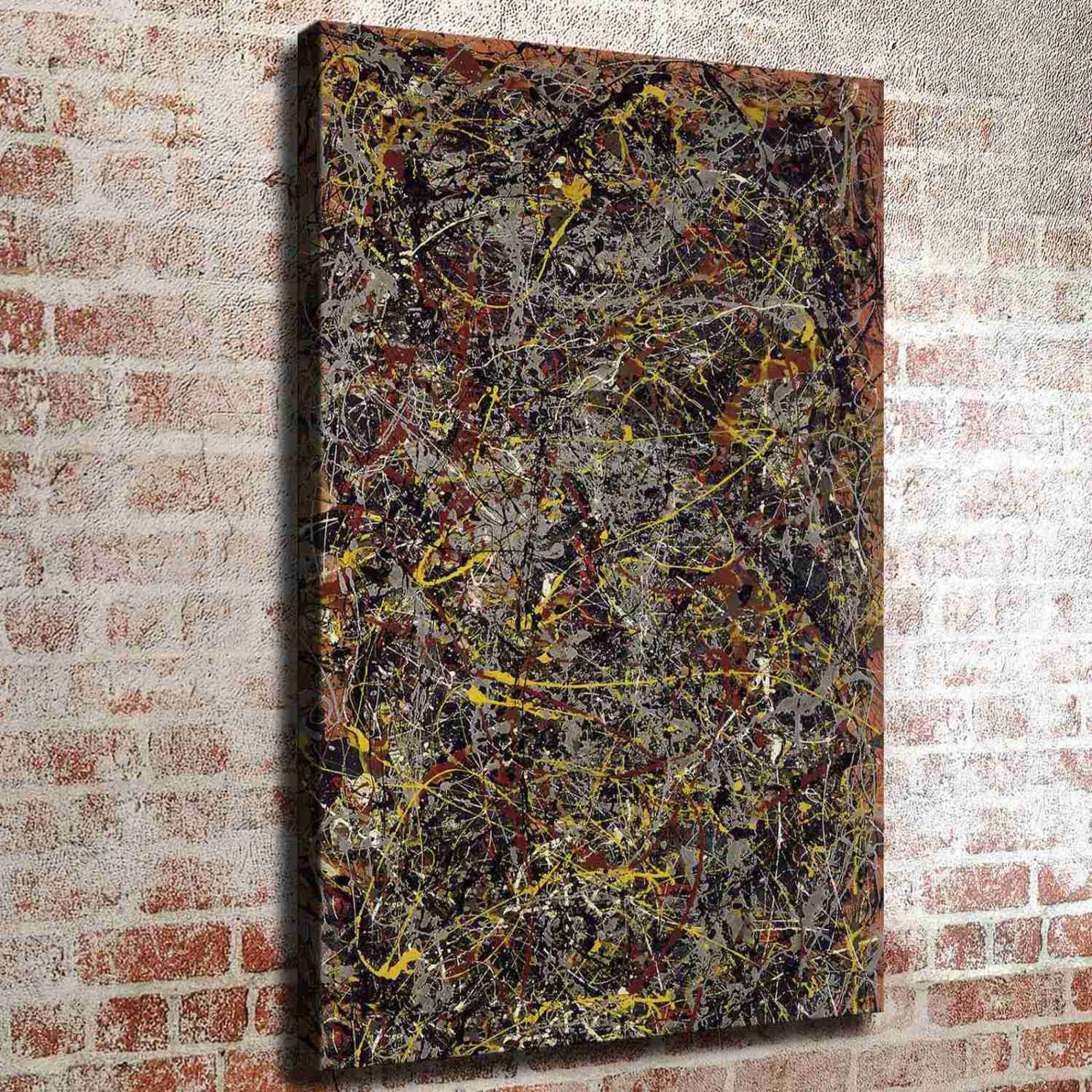 Jackson Pollock Number 5 New HD print on Canvas | Etsy