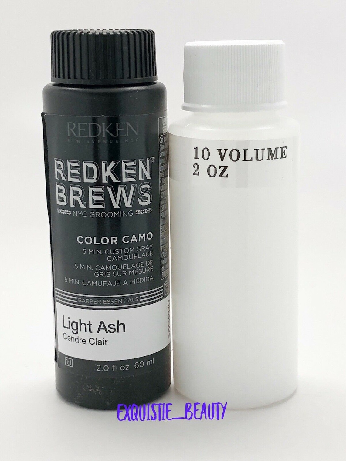 REDKEN FOR MEN 5 Minute Color Camo With Pro-oxide Developer Combo 2.0 ...