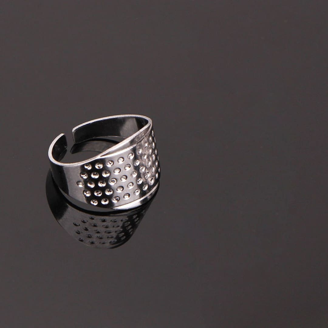 Sashiko Thimble,adjustable Ring Thimble,thimble Ring,thimble Finger ...