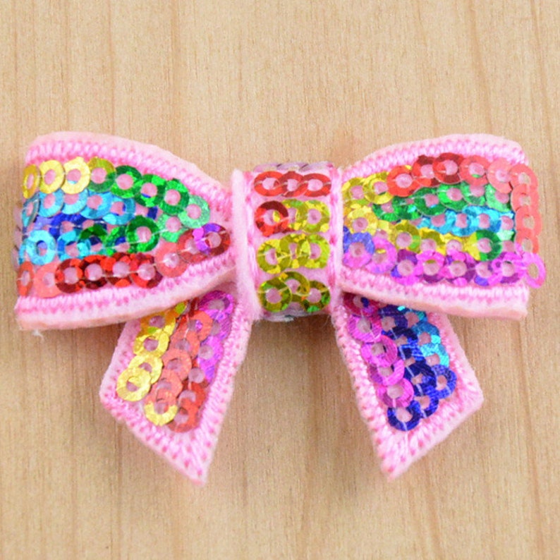 Sequin Bows1.6 Sequin Bowsbulk Sequin Bowswholesale - Etsy
