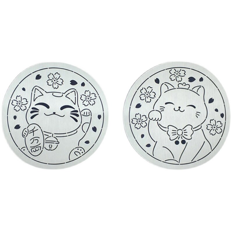 Sashiko Stencil,sashiko Embroidery Pattern,quilt Stitch Mold,lucky Cat ...