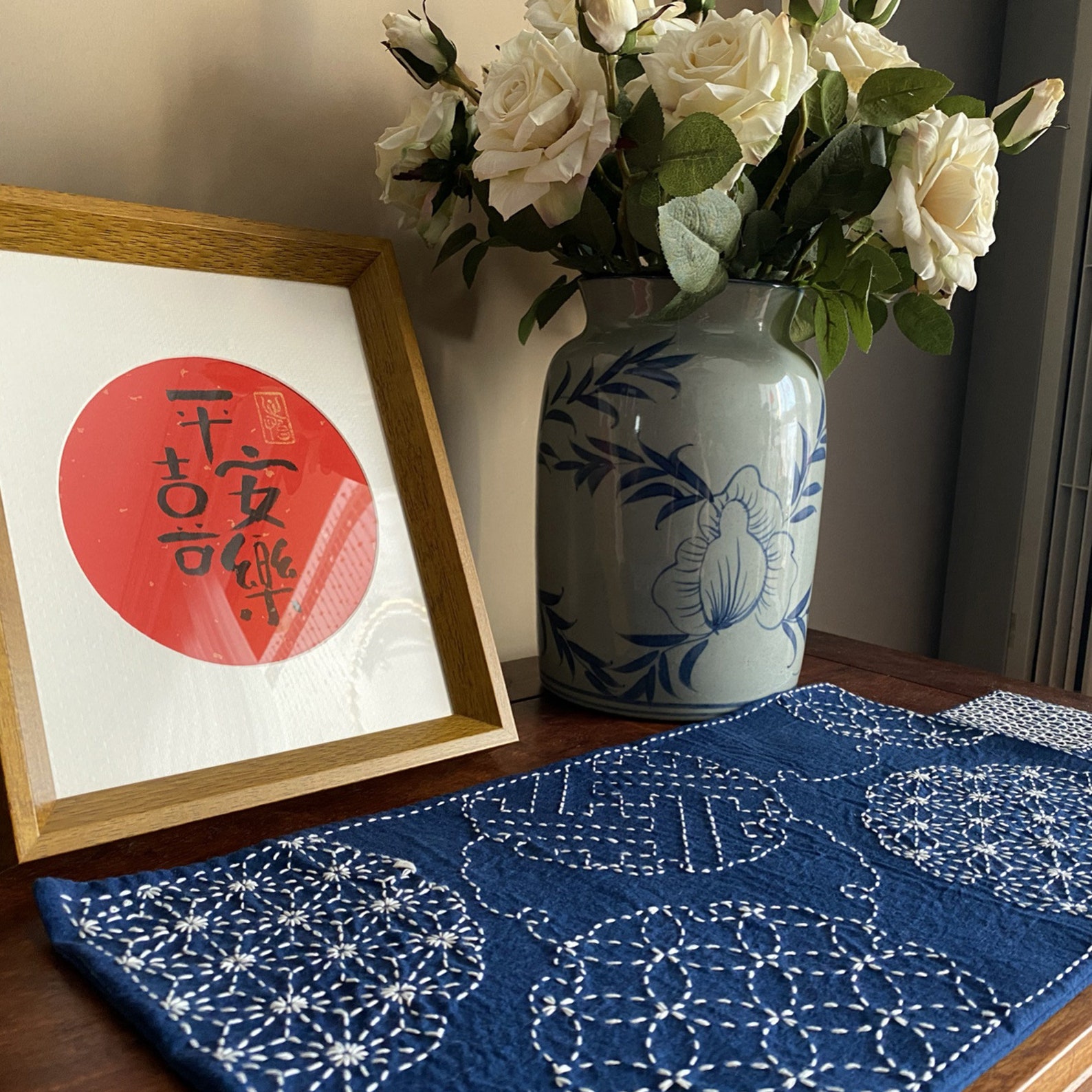 Sashiko Kit,pre-printed Pattern,sashiko Material Packaging,diy Gifts ...
