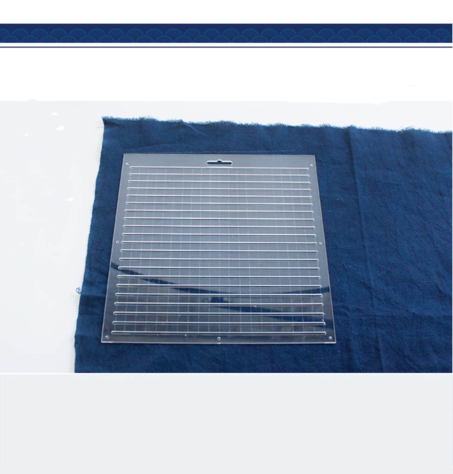 Sashiko Dot Grid Acrylic Sashiko Stencilsashiko Embroidery | Etsy