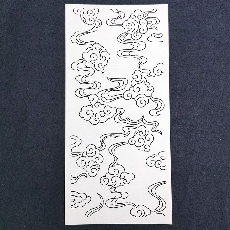 Sashiko Stencil,sashiko Embroidery Pattern,quilt Stitch Mold,auspicious ...