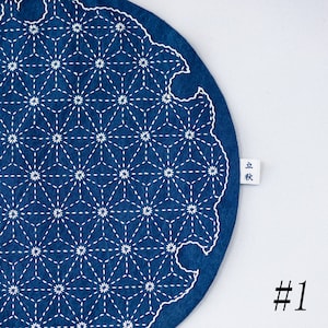 Sashiko Kit,pre-printed Pattern,japanese Traditional Pattern,sashiko ...