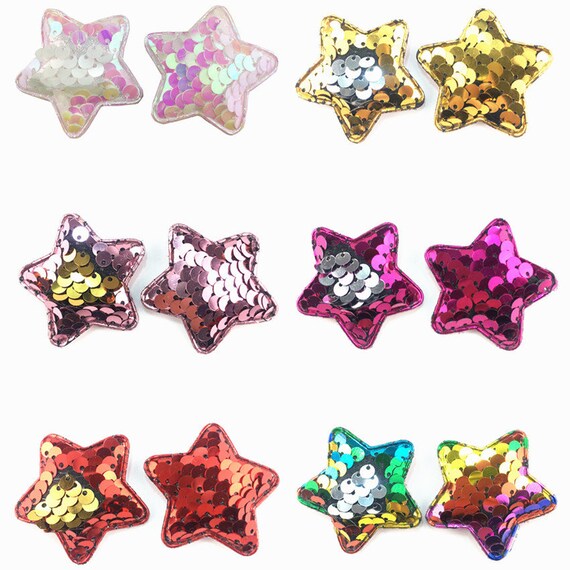4cm Glitter Star Shape Sequins AccessoriesDIY Craft StarStar | Etsy