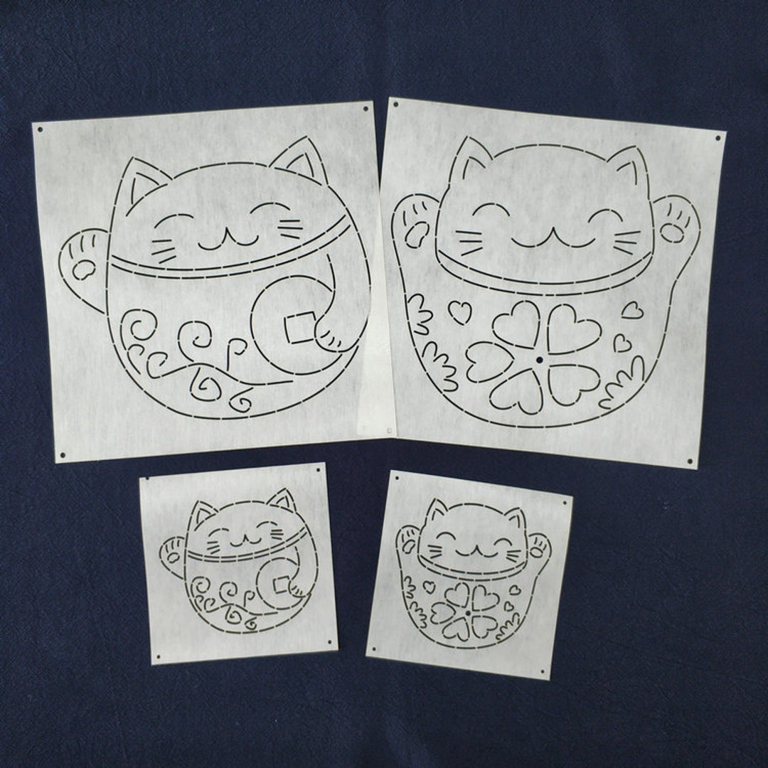 Sashiko Stencil,sashiko Embroidery Pattern,japanese Traditional Pattern ...