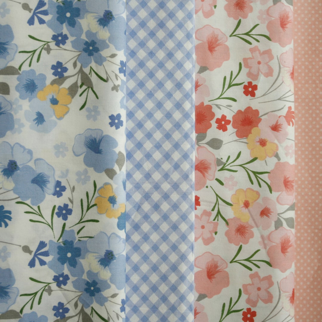 Printed Fabric,cute Flowers Prints Fabric,sewing Cloth Fabric,handmade ...
