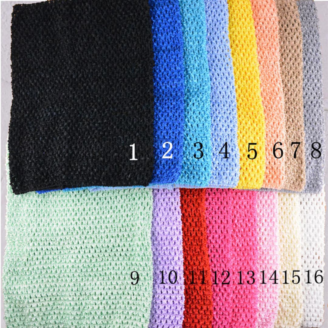 12 Inch Tutu Top Crochet,tutu Tube Tops,unlined Crochet TUTU Top ...