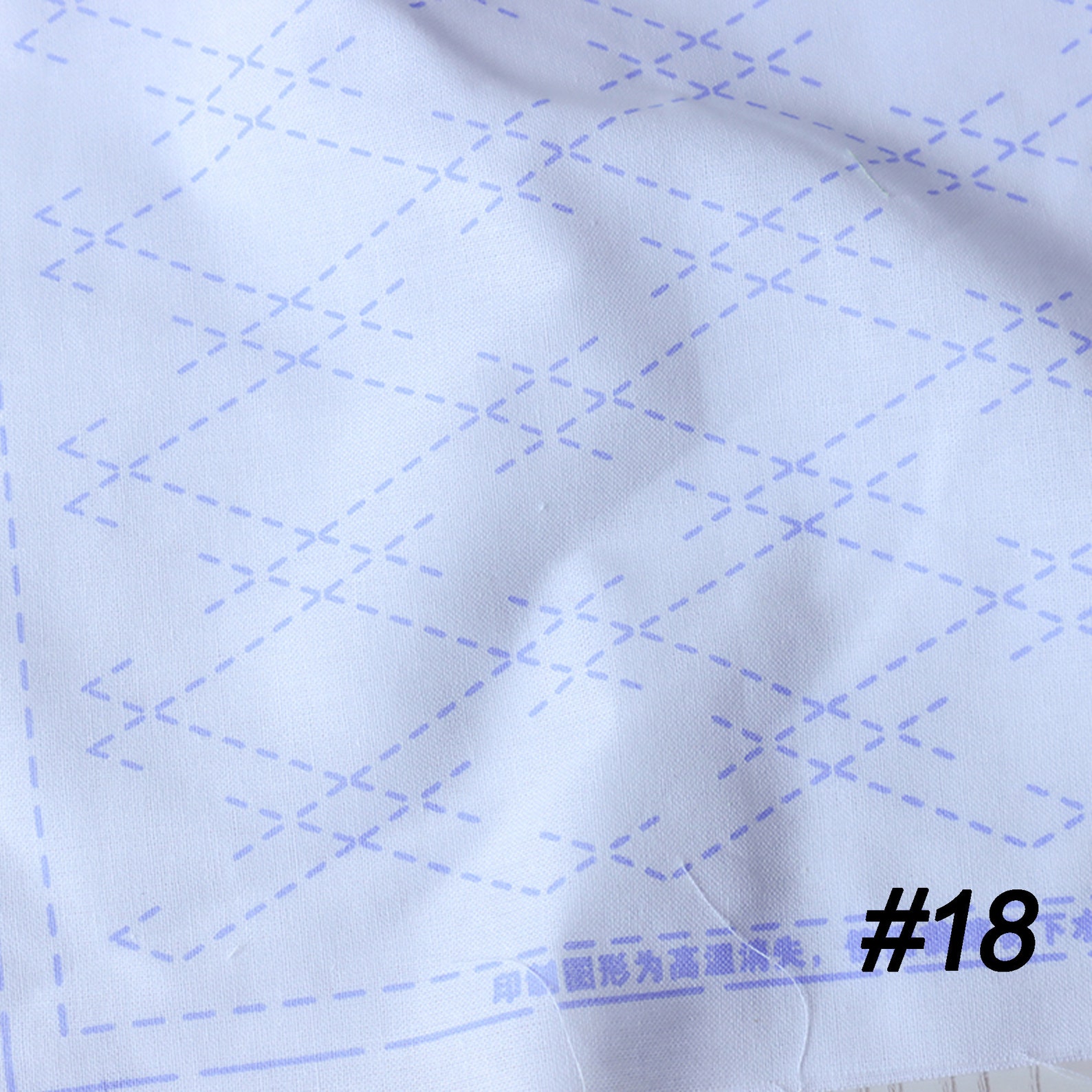 Sashiko Pre-printed Pattern,sashiko Sampler,double Thin Cotton Cloth ...