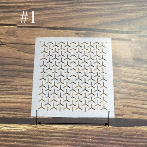 Sashiko Stencil,sashiko Embroidery Pattern,japanese Traditional Pattern ...