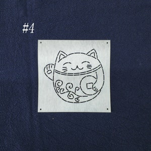 Sashiko Stencil,sashiko Embroidery Pattern,japanese Traditional Pattern ...