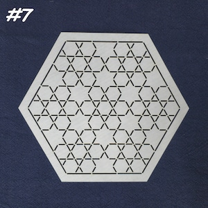 Sashiko Stencil,sashiko Embroidery Pattern,japanese Traditional Pattern ...
