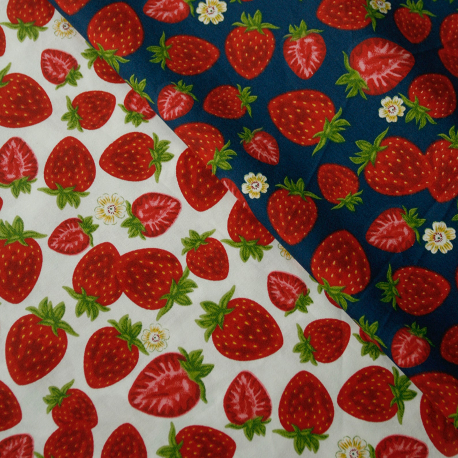 Strawberry Print,100% Cotton Fabric,sewing Cloth Fabric,handmade Craft ...