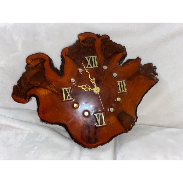 Handmade Wood Clock - Etsy