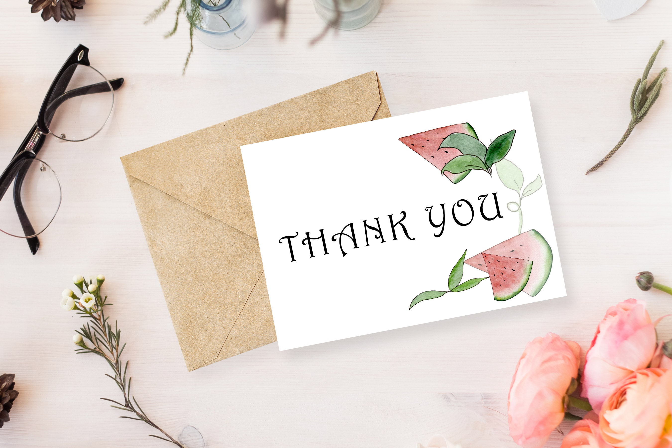 Hand-painted Watermelon Clipart, Watercolor Fruits Clipart, Fruits ...