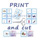 100 Printable Memory Cards, Digital Cards, Party Game, Instant PDF ...