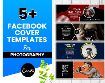 Paper Photovision Facebook Cover for Photographers Editable Canva ...