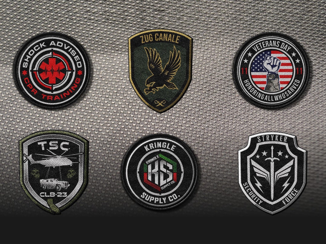 BADGE PATCH LOGO Design, Custom Professional Badge Patch Logo Design ...