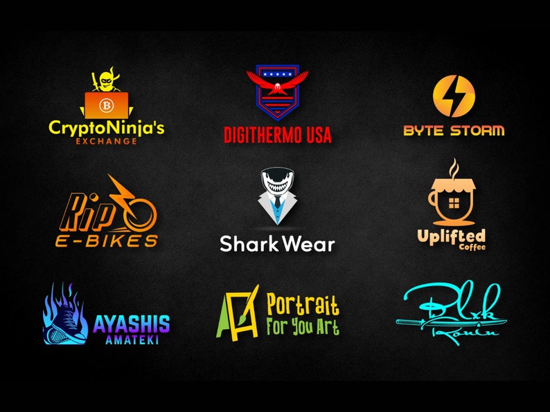 FASCINATING LOGO DESIGN Custom Professional Fascinating Logo - Etsy