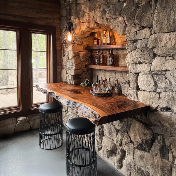 Floating Bar Table - Etsy