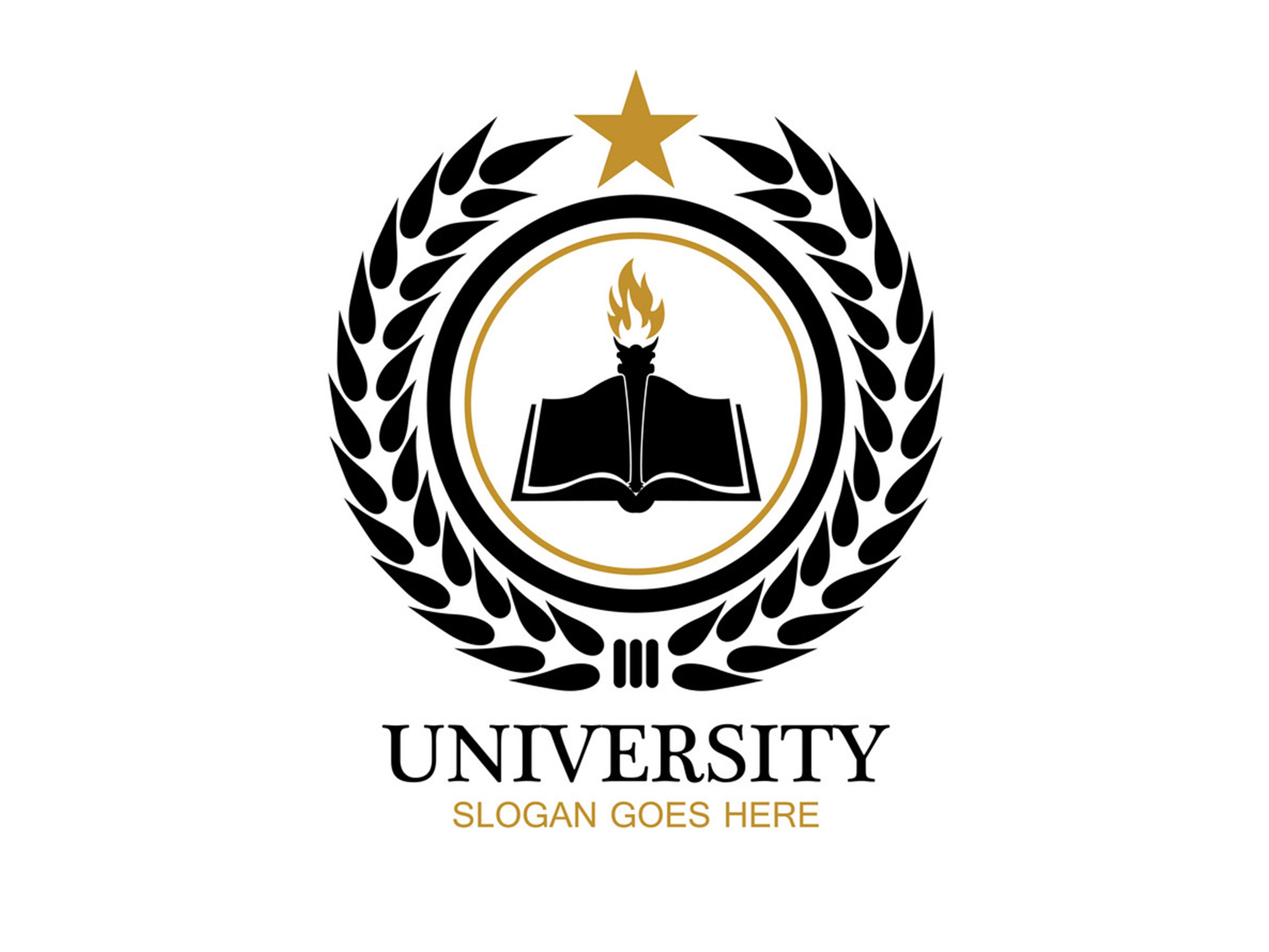 Blank School Emblems