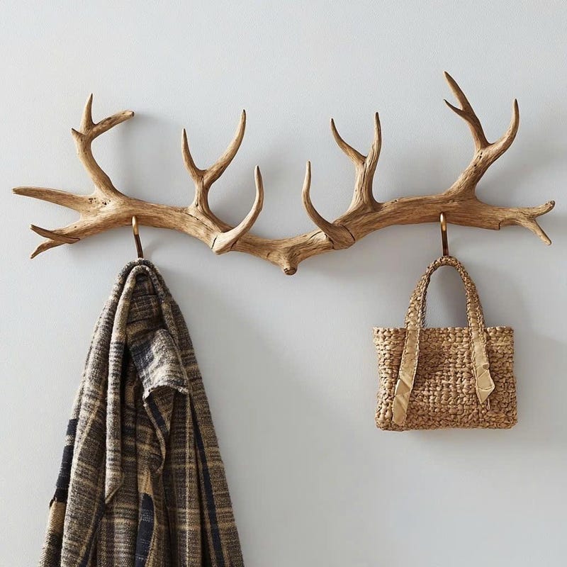 Antler Coat Rack - Etsy