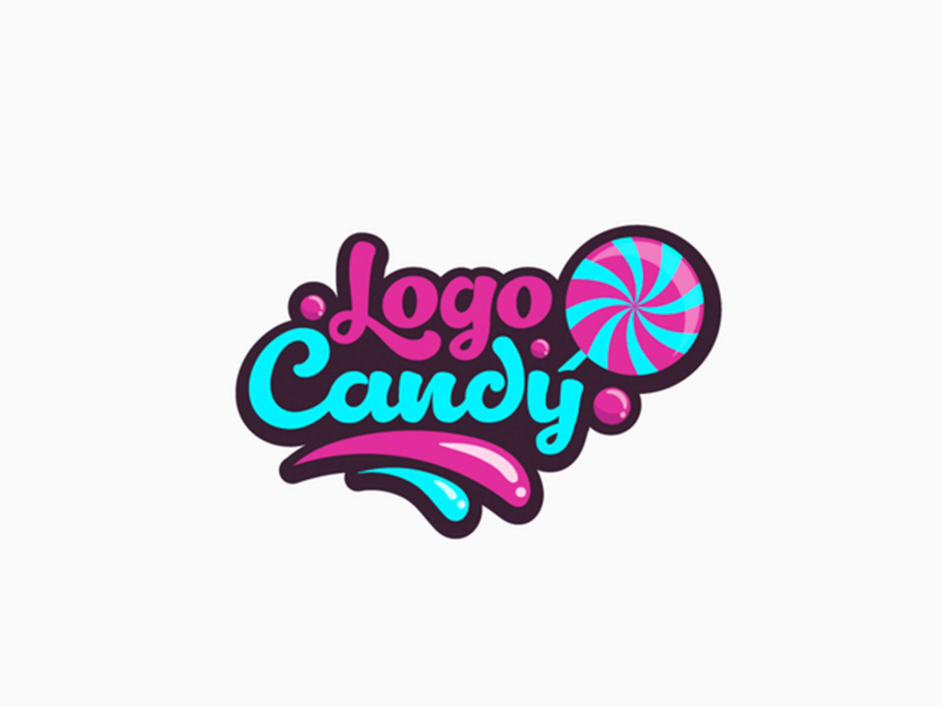 Candy Logo Font Design