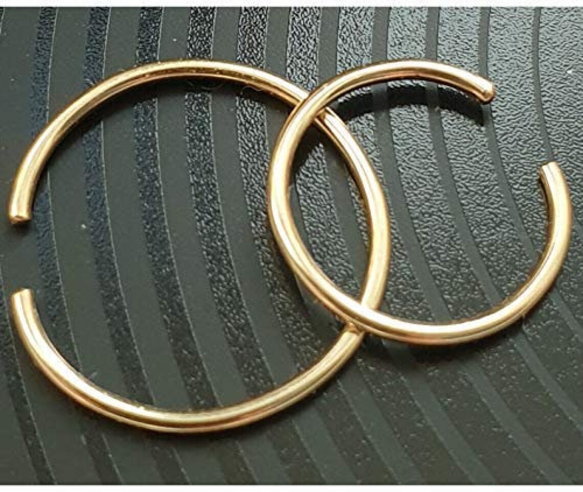 14gauge Small or Big Ear Cuff Fake Conch Piercing Ear - Etsy