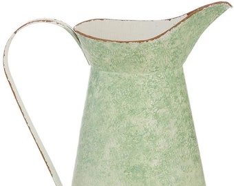 Rustic Metal Pitcher | Etsy