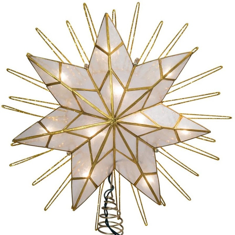 Moravian Star Tree Topper - Etsy