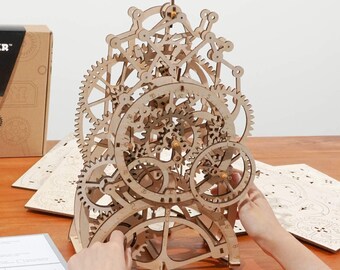 Wooden Clock Kit | Etsy