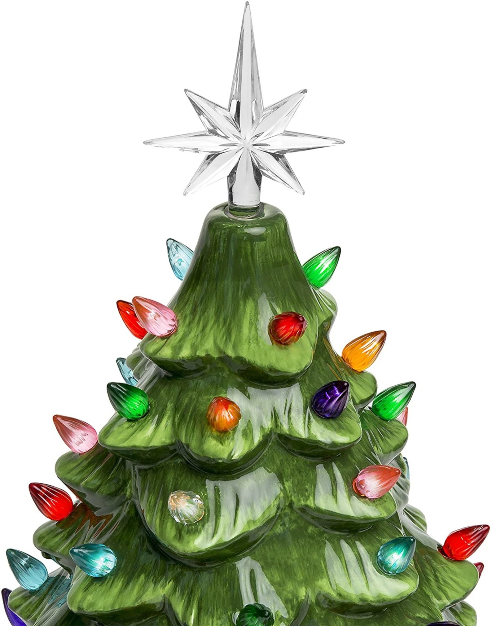 Christmas Ceramic Christmas Tree Hand-painted Small Ceramic - Etsy