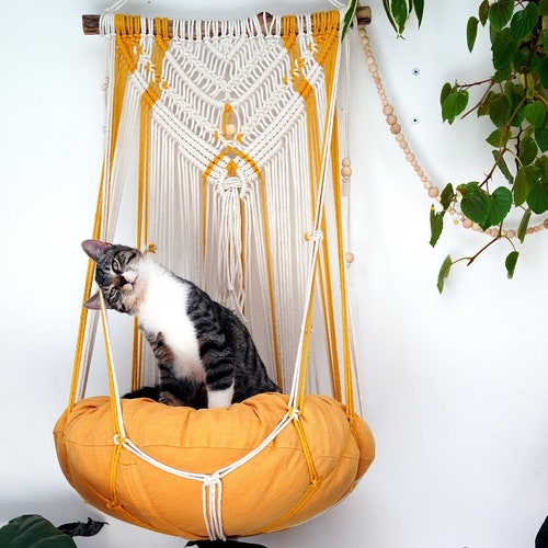 Cat Scratcher the Furniture for Cat Cat Bed Floating | Etsy