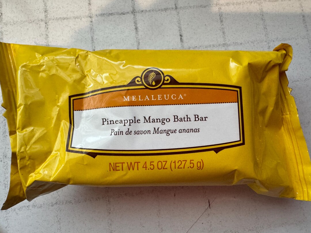 Melaleuca Pineapple Mango Bath Bar 4.5 Oz. - Etsy