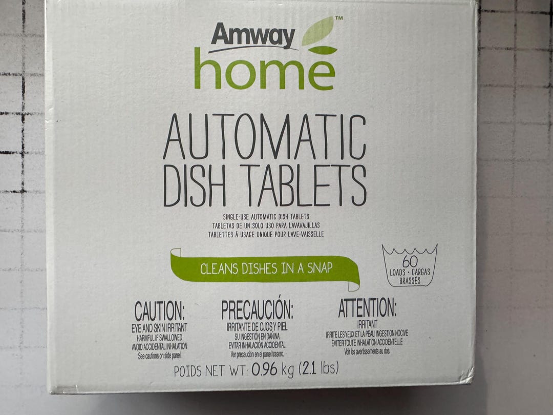 Amway Home Automatic Dish Tablets 60 Tablets - Etsy