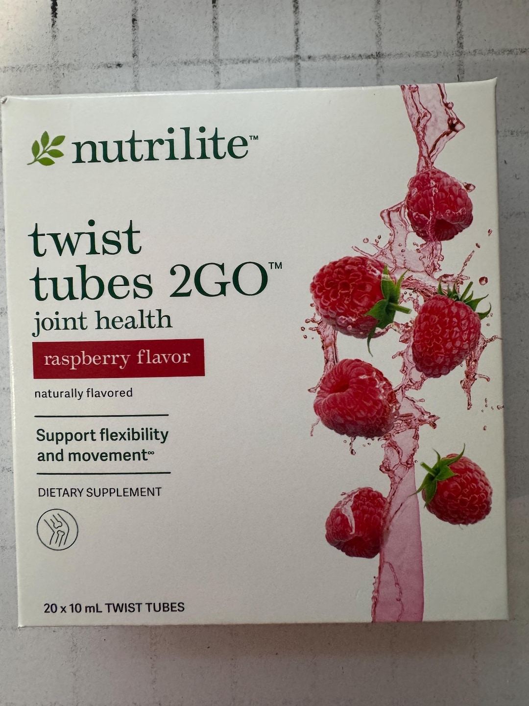 Nutrilite Twist Tubes 2GO – Joint Health - Raspberry 20 Twist Tubes - Etsy