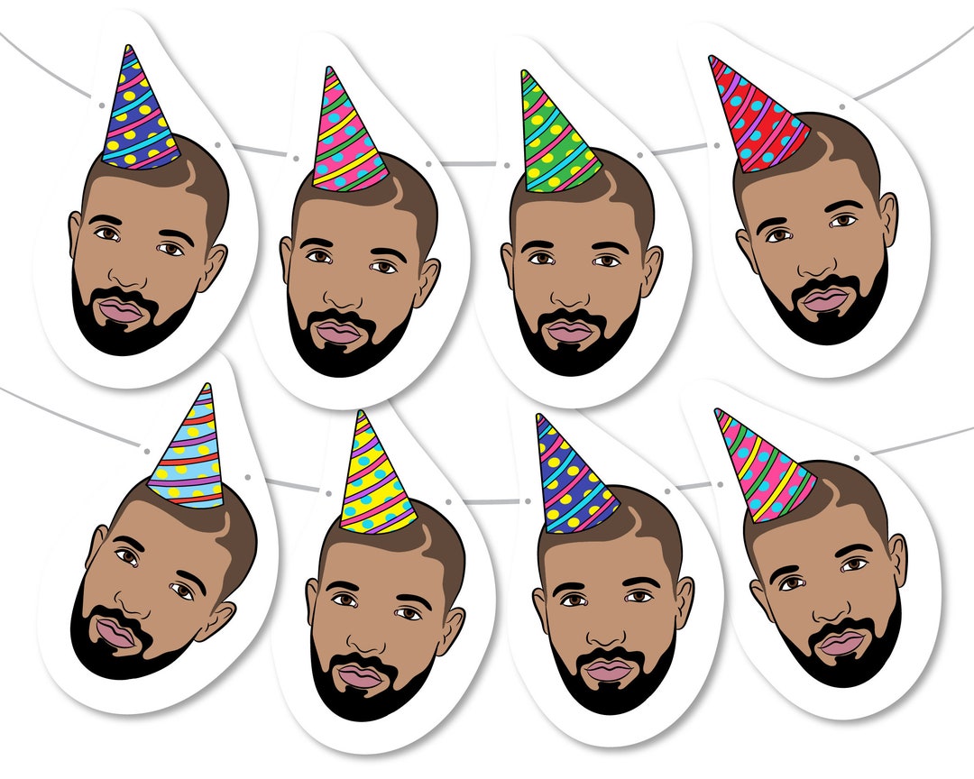 Drake Banner Drake Party Banner Drake Party Props Drake Stickers Drake ...