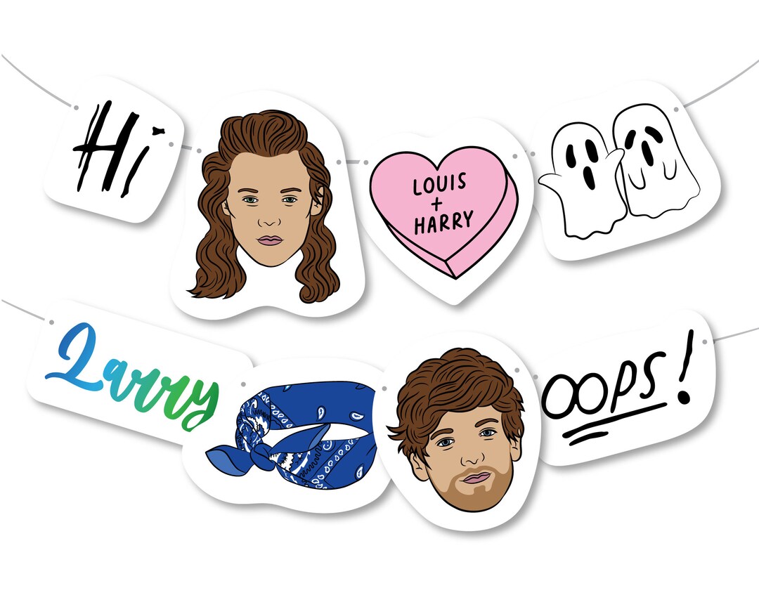 Larry Banner Larry Stylinson Larry Stickers One - Etsy UK