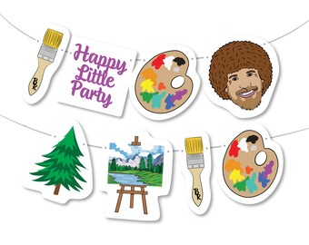 Bob Ross Birthday | Etsy