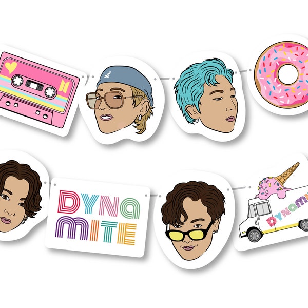 Bts Dynamite Sticker - Etsy